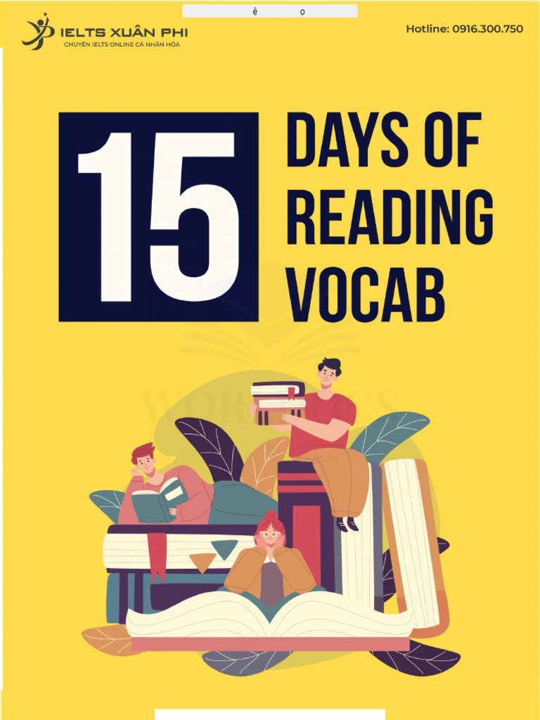 15 Ngày Học Từ Vựng Nâng Cao Ielts Reading Updated | PDF