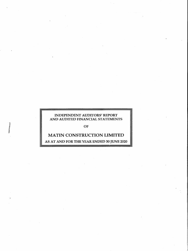 MCL Audited FS - 2020 | PDF