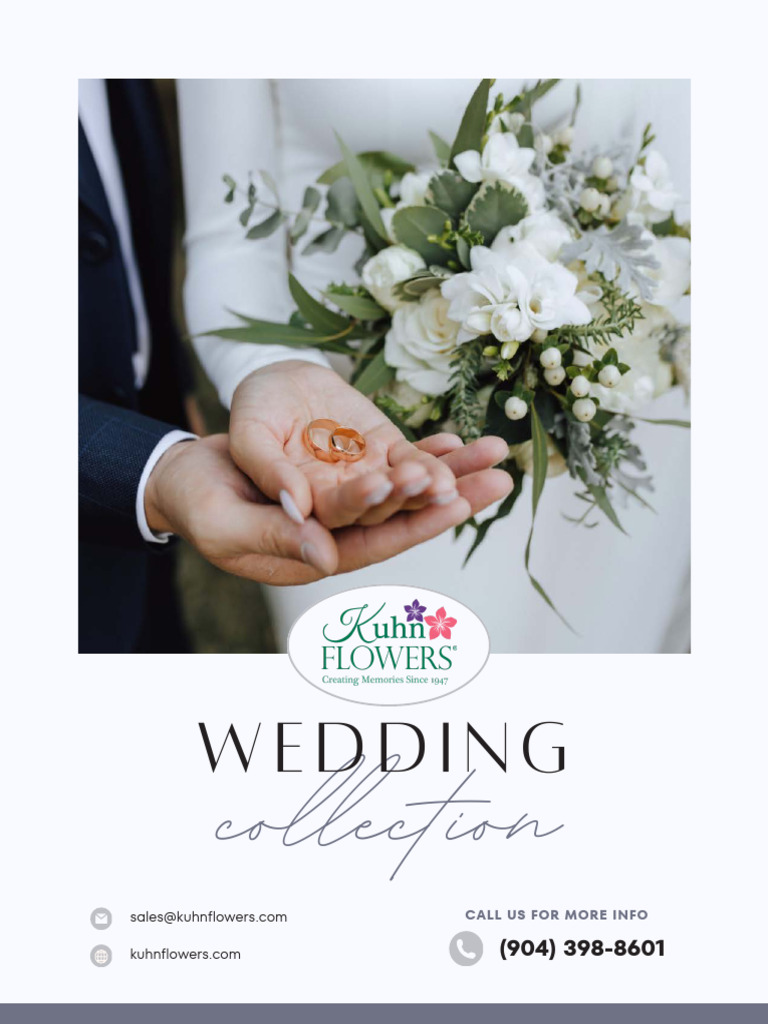 Kuhn Flowers Wedding Collection | PDF | Flower Bouquet | Bridesmaid