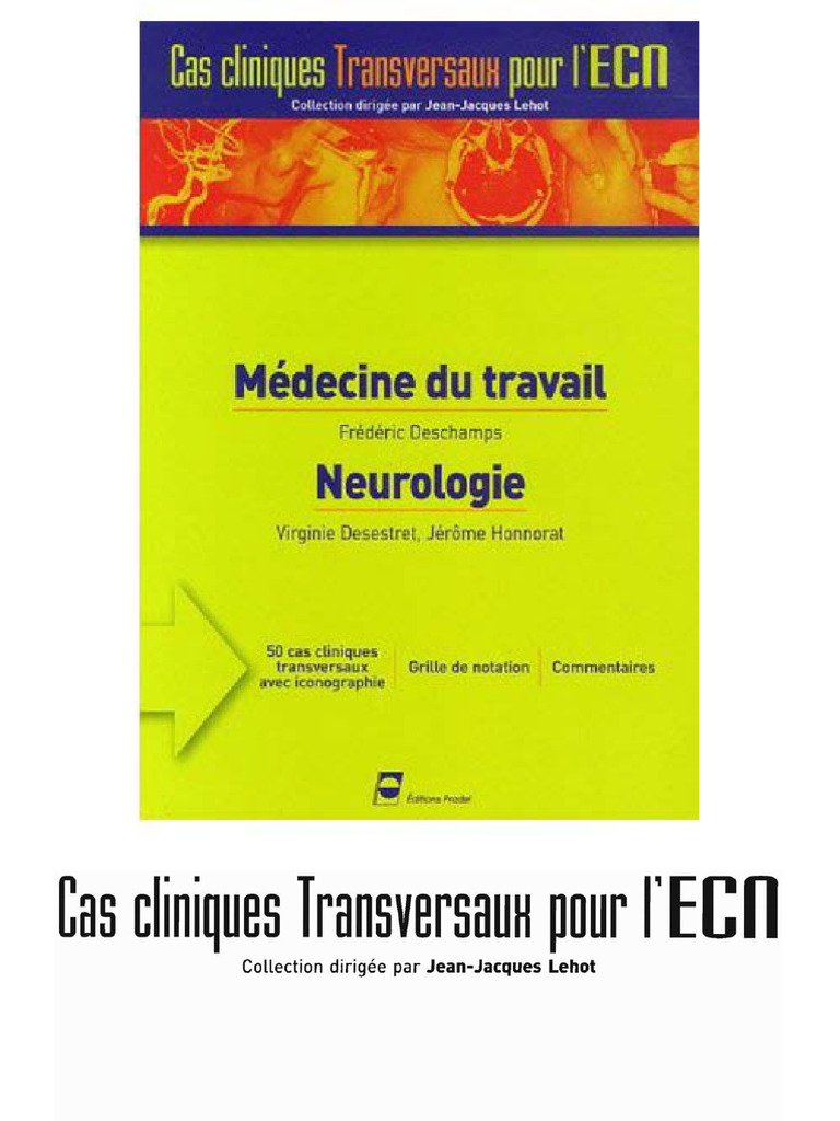 Cas Transversaux - Neuro, Med de Travail | PDF