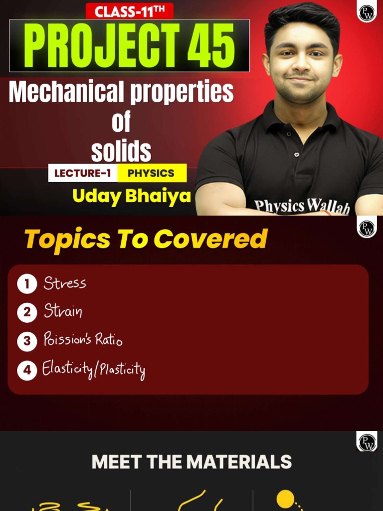 Mech.prop.of Solid 1 | PDF