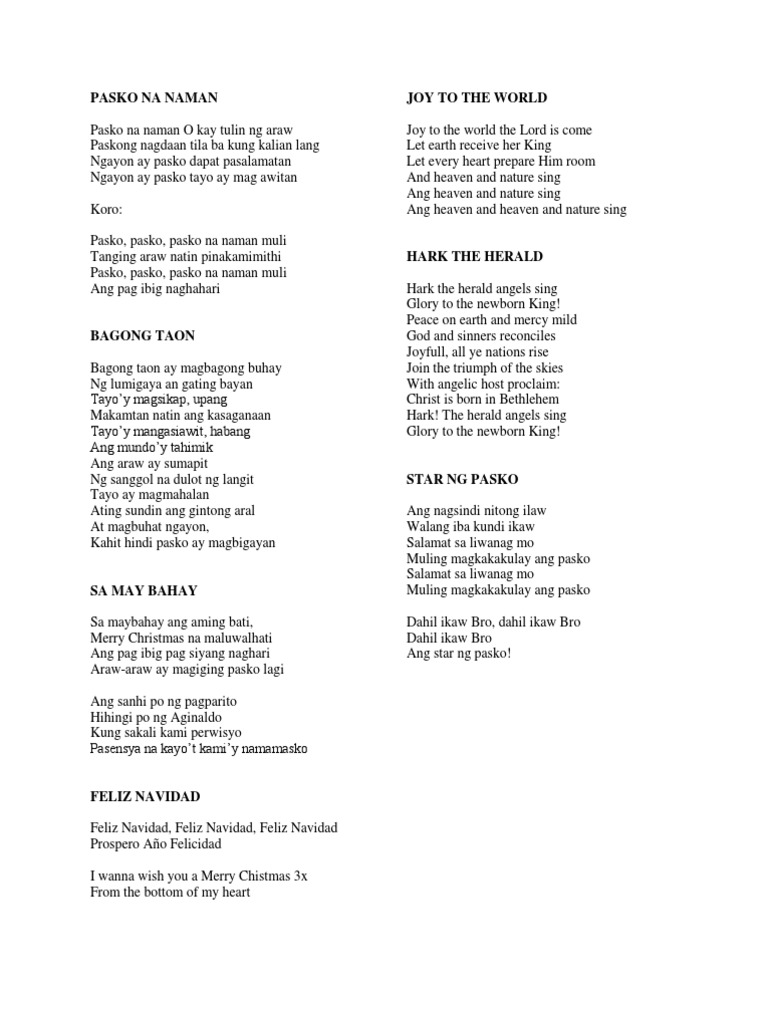 Pasko Na Naman | PDF | Heaven | Jesus