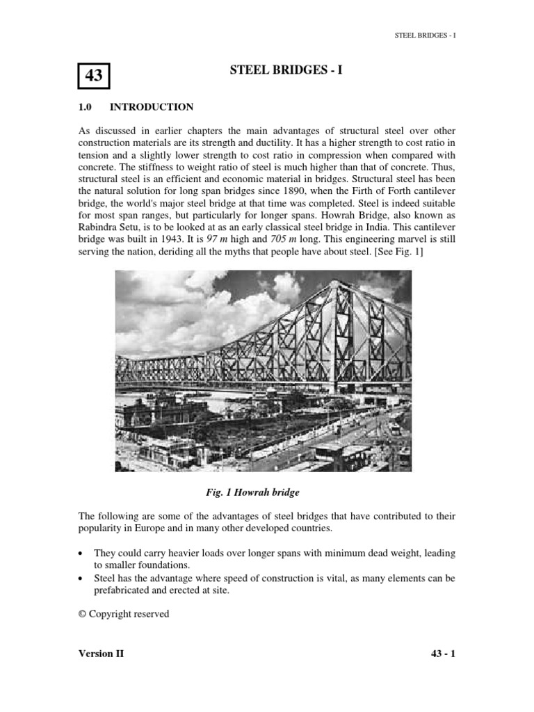 Steel Bridges | PDF | Buckling | Bending