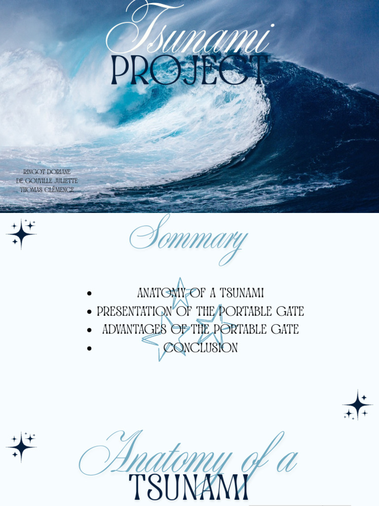 Portable Tsunami Gate Benefits Explained | PDF