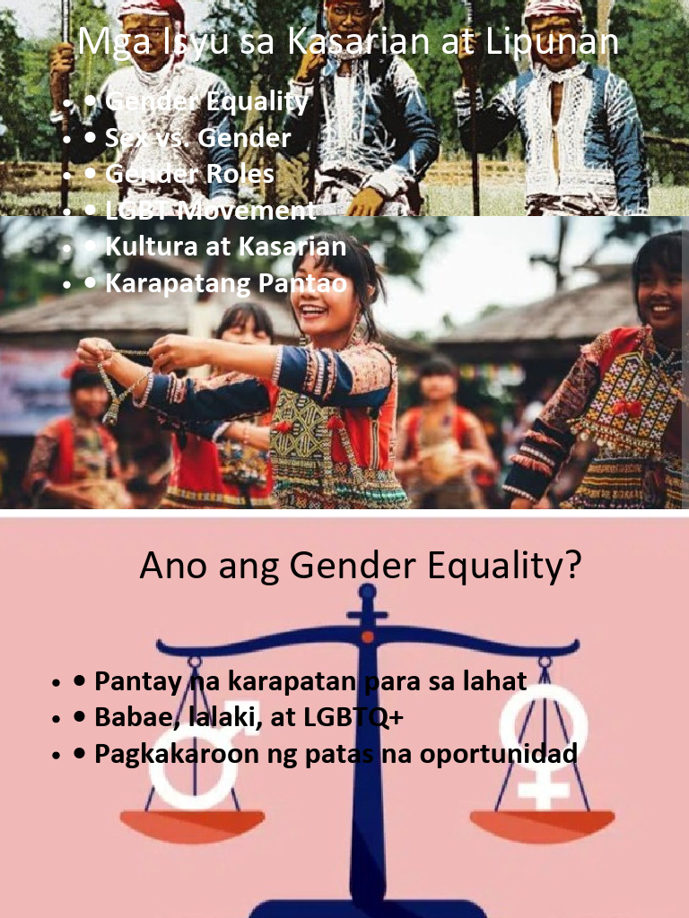 Mga Isyu Sa Kasarian at Lipunan - PPTX 20251127 030947 0000 | PDF