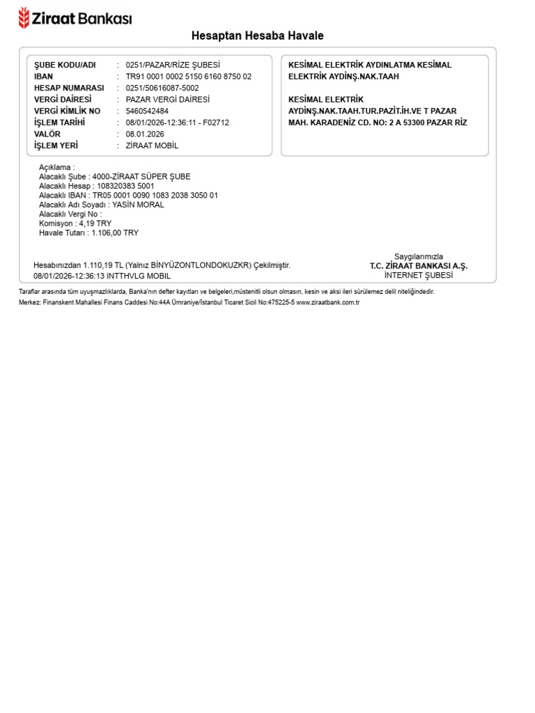 Receipt 68 | PDF