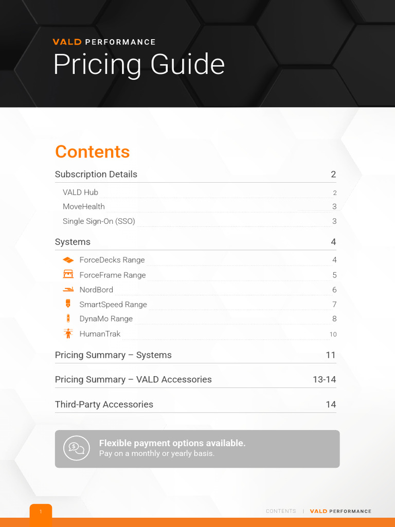 VALD Subscription Pricing Guide | PDF | Subscription Business Model | Ios