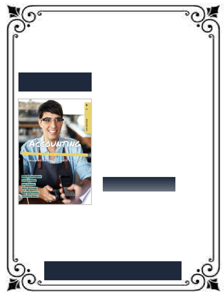 Accounting : Information for Business Decisions, 4th Australian Edition ...