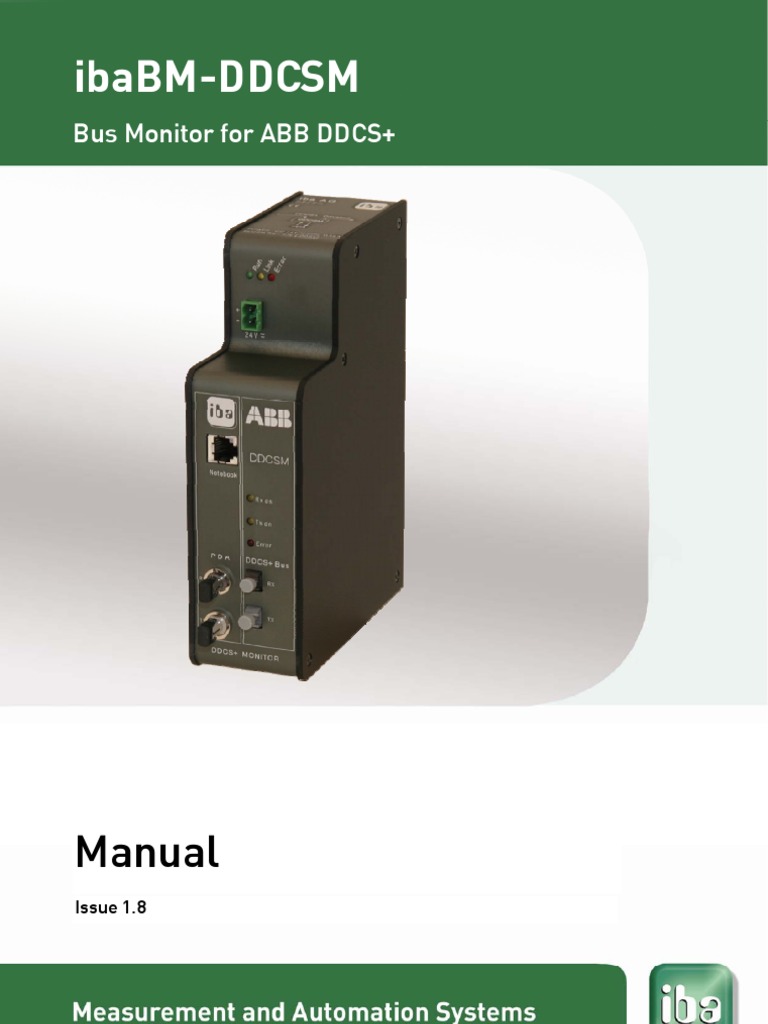 Ibabm-Ddcs-Monitor v1.8 en A4 | PDF | Electrical Connector | Personal ...