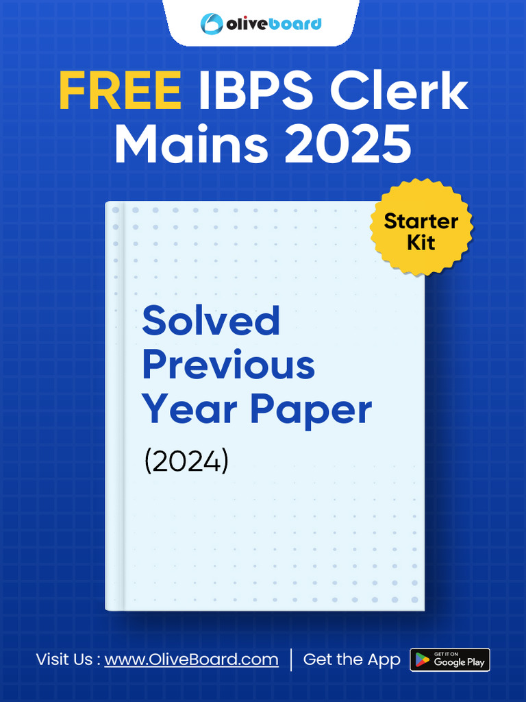 Free IBPS Clerk Mains 2024 Solved Paper | PDF | Moon | Asian ...