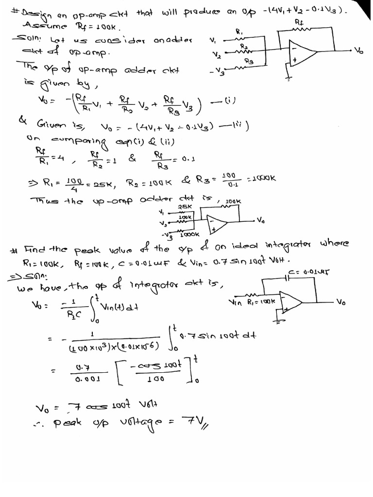Op Amp CKT Design | PDF