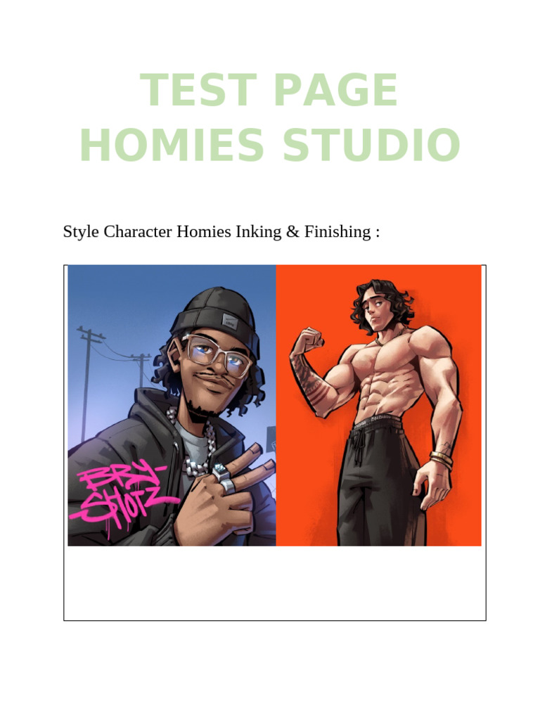 Test Page Homies Studio 1 | PDF