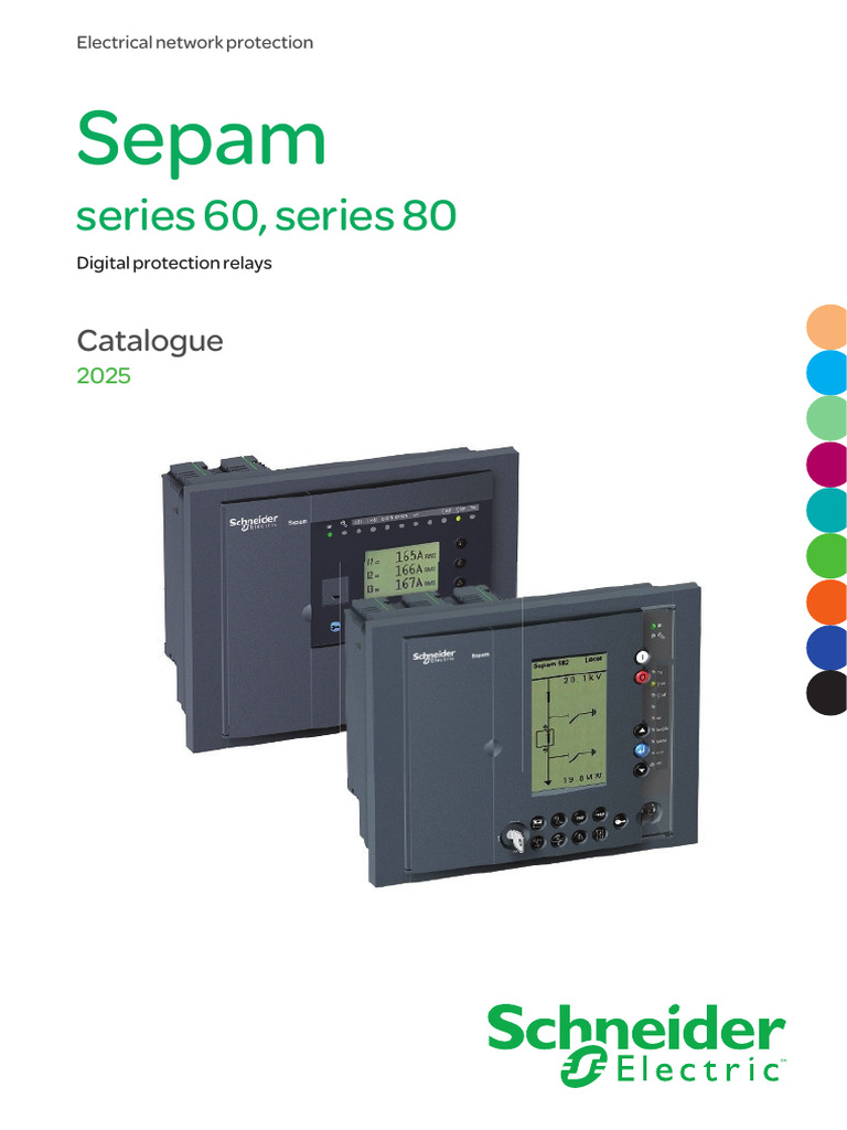Sepam Digital Protection Relays Overview | PDF | Transformer | Relay