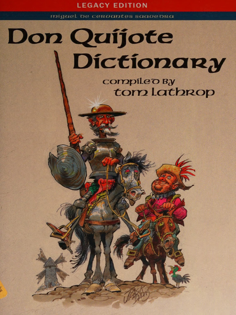 Don Quijote Dictionary Legacy Edition | PDF | Word