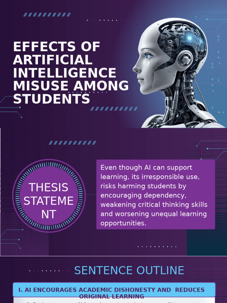 AI Misuse: Impact on Student Learning | PDF | Artificial Intelligence ...