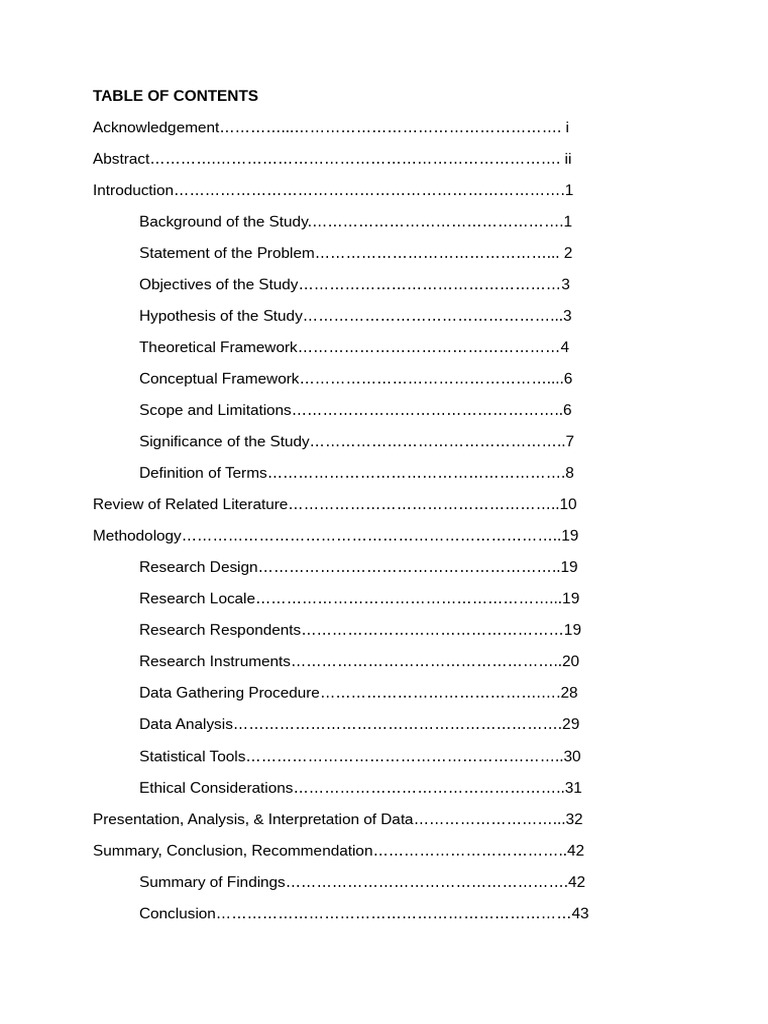 Table of Contents | PDF