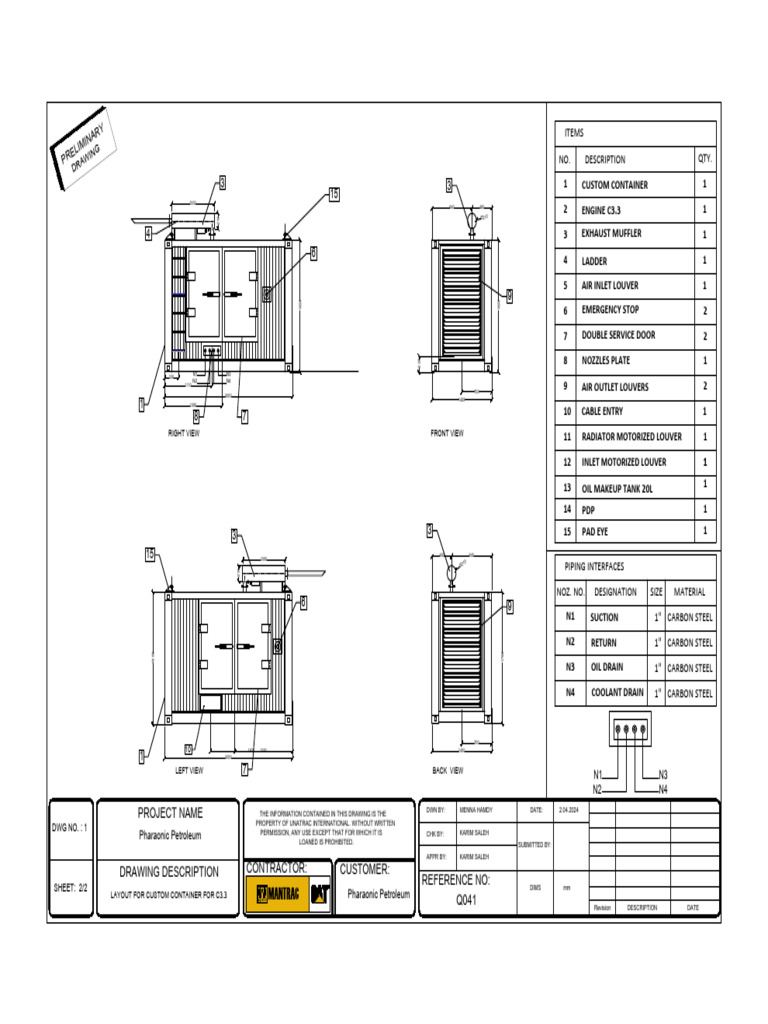 2 - Q041 - Pharaonic Petroleum - CUSTOM For C3.3!2!04-2024-Model | PDF ...