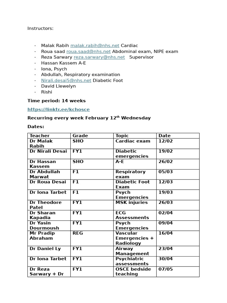 Teaching Objectives | PDF