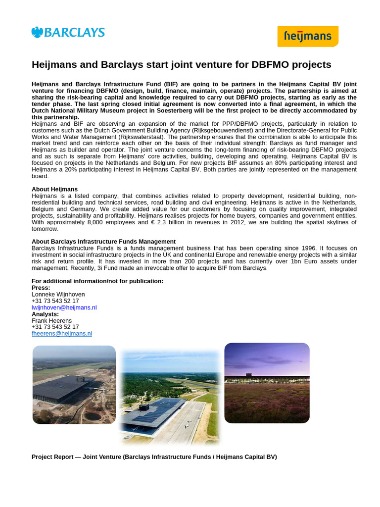 Project Report | PDF | Public–Private Partnership | Equity (Finance)