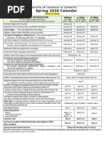 UTD Spring 2025 Academic Calendar | PDF | Fee | Academic Term