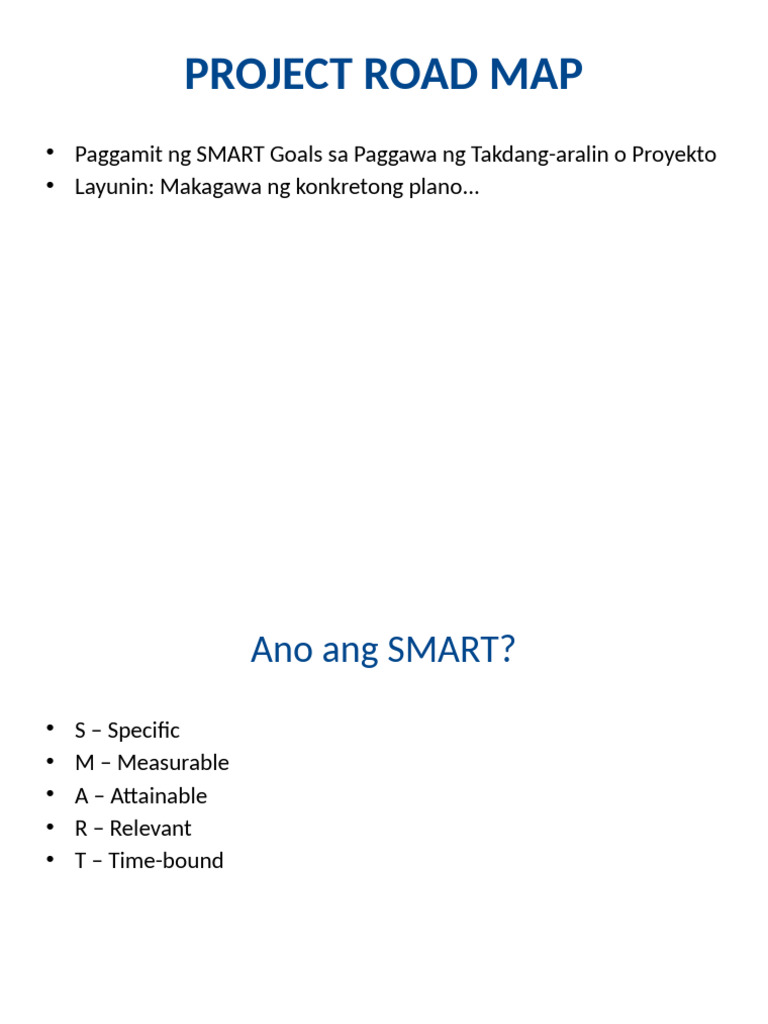 Project_Road_Map_Styled | PDF