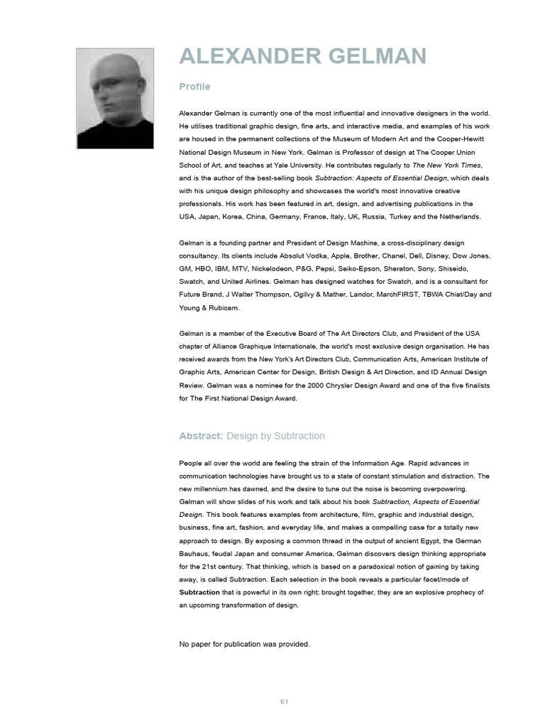 Alexander Gelman | PDF