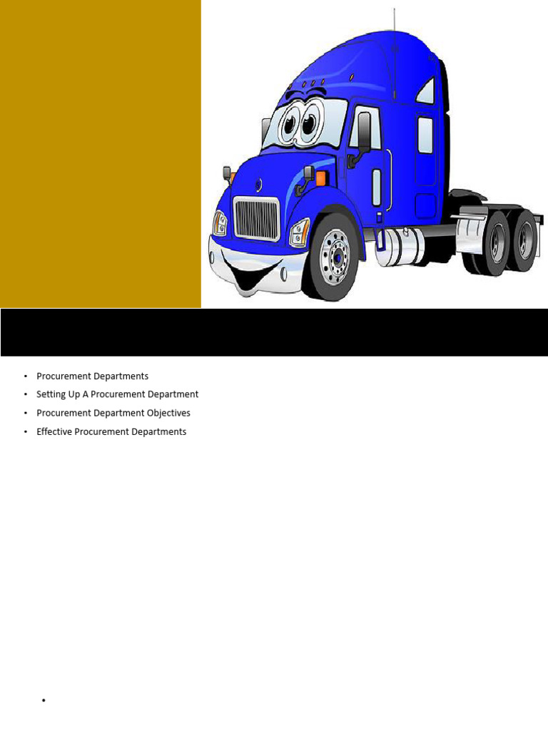 L4 Functions of a Procurement Department | PDF | Procurement | Supply Chain