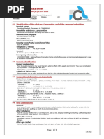 EPOFIX Resin Safety Data Sheet | PDF | Toxicity | Dangerous Goods