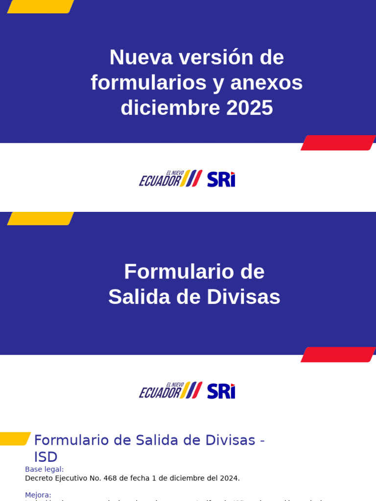 Actualización de Formularios y Normativas 2025 | PDF | Impuestos ...