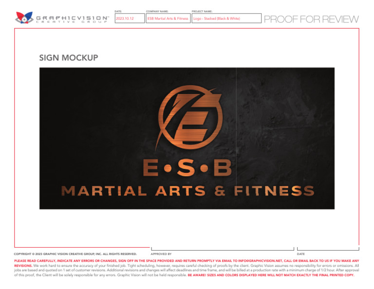 Graphic Vision Elsy Aumann ESB MAF 01 Logo Final Selection Proof | PDF