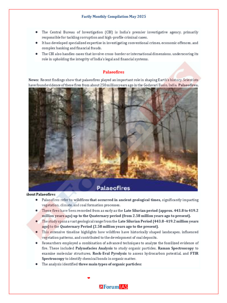 May 2025 Factly Monthly Highlights | PDF | Civil Defense | Geology