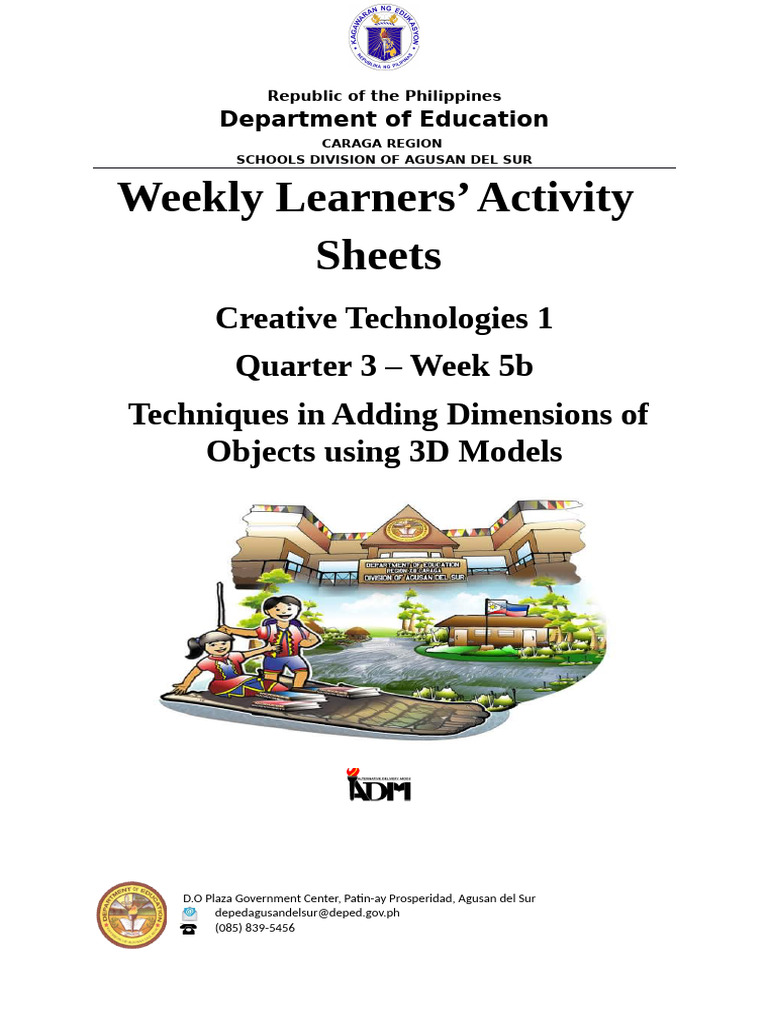Q3W5b Creative Technology G7 Plaza.docx | PDF | Lever | Door
