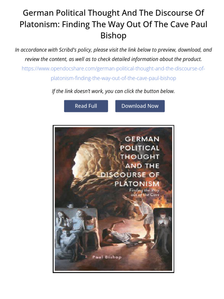 4653German Political Thought and the Discourse of Platonism: Finding ...