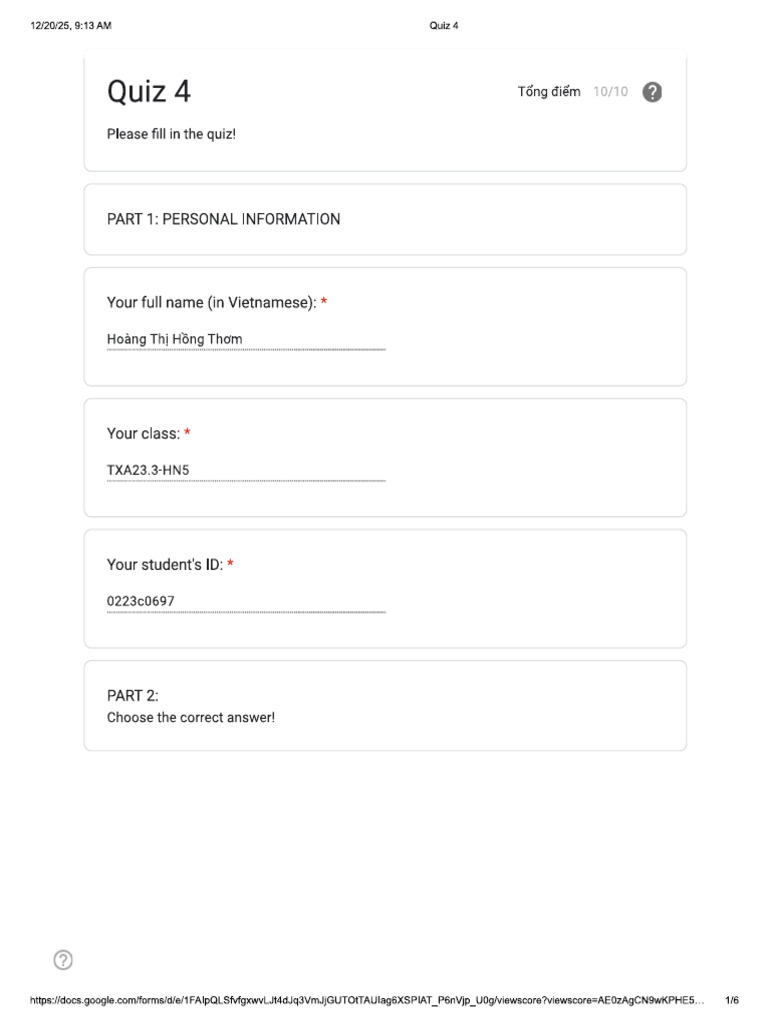 Attendant Check 4 | PDF