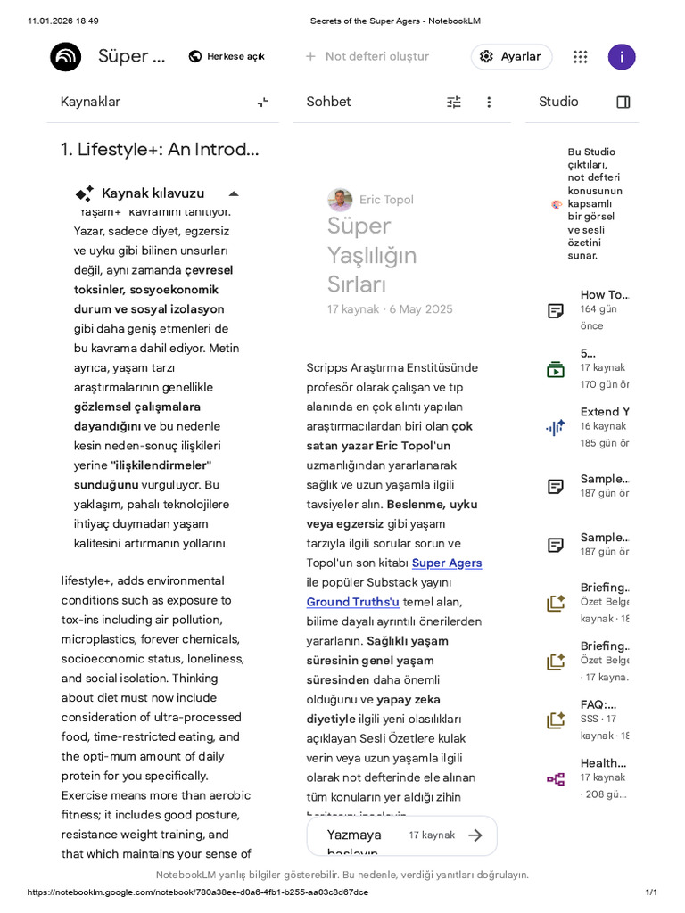 Secrets of the Super Agers | PDF