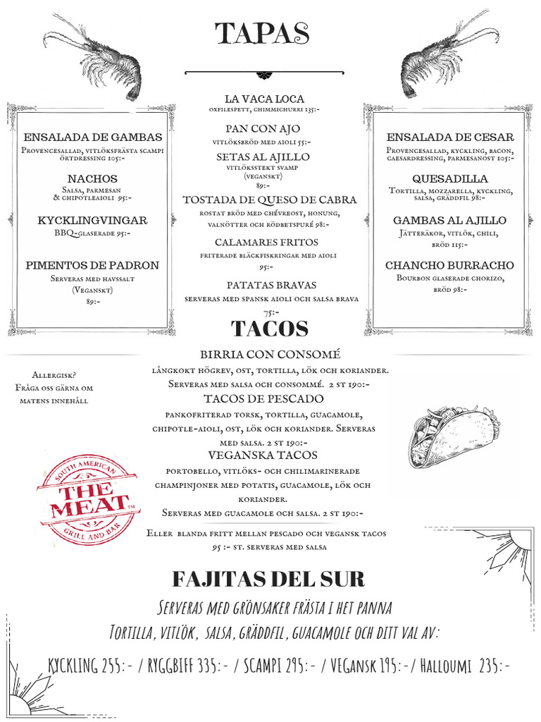 Kopia Av a La Carte FEB 2024 (25)_1 | PDF