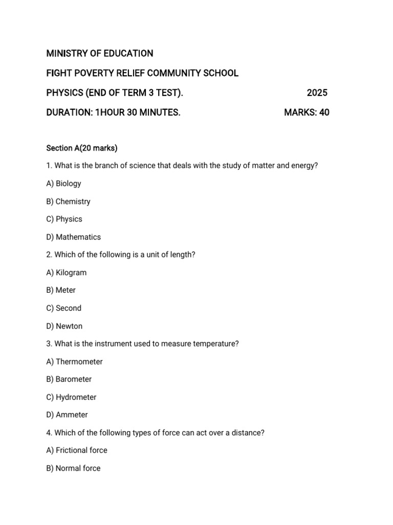 physics F.1 | PDF | Force | Density