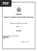 ZIMSEC O Level Maths Syllabus 2024 | PDF | Set (Mathematics) | Area