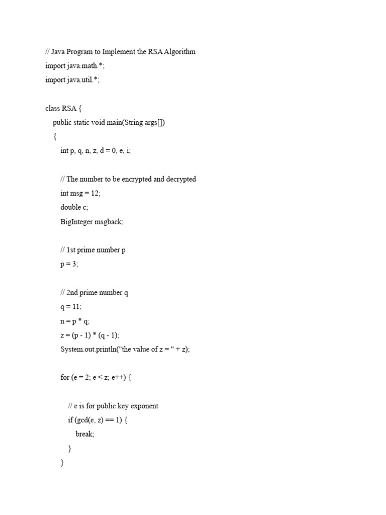 Rsa | PDF | Computer Security | Security