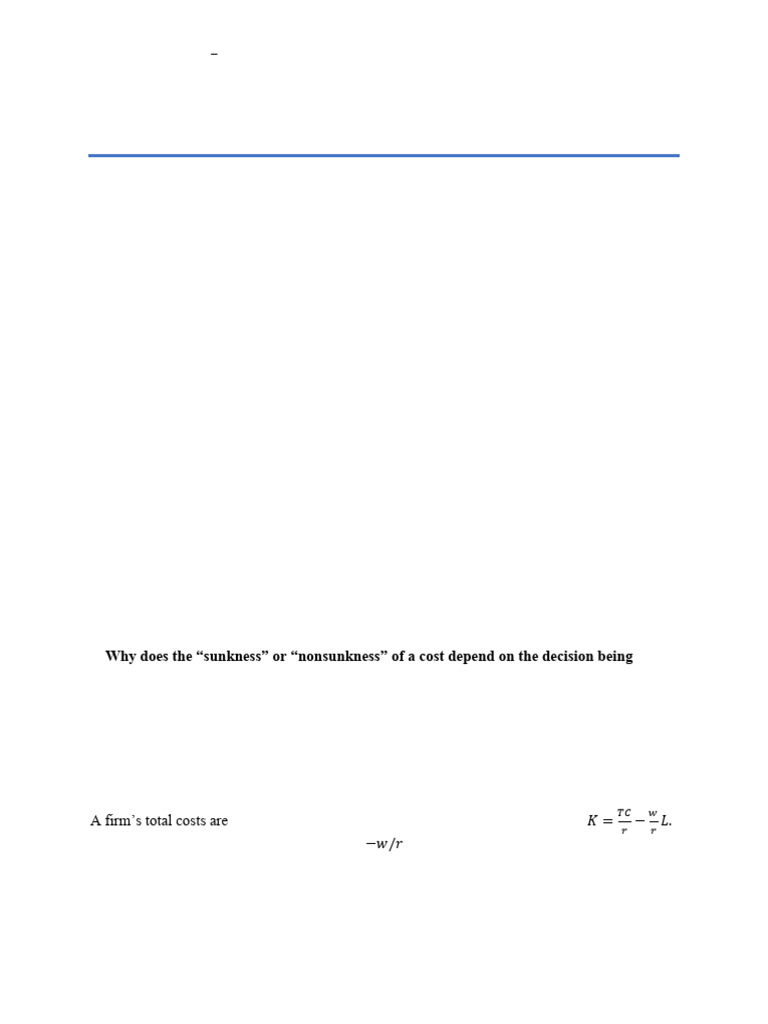 Cost Minimization in Microeconomics Solutions | PDF | Labour Economics ...