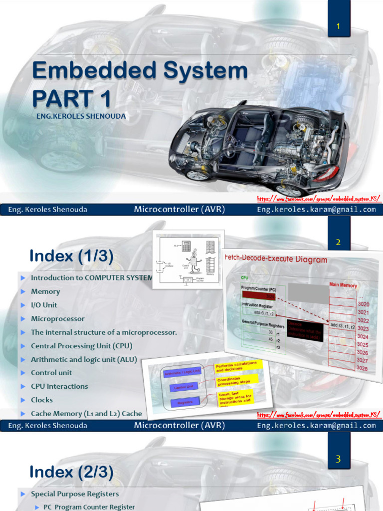 Microcontroller PART 1 | PDF | Central Processing Unit | Random Access Memory
