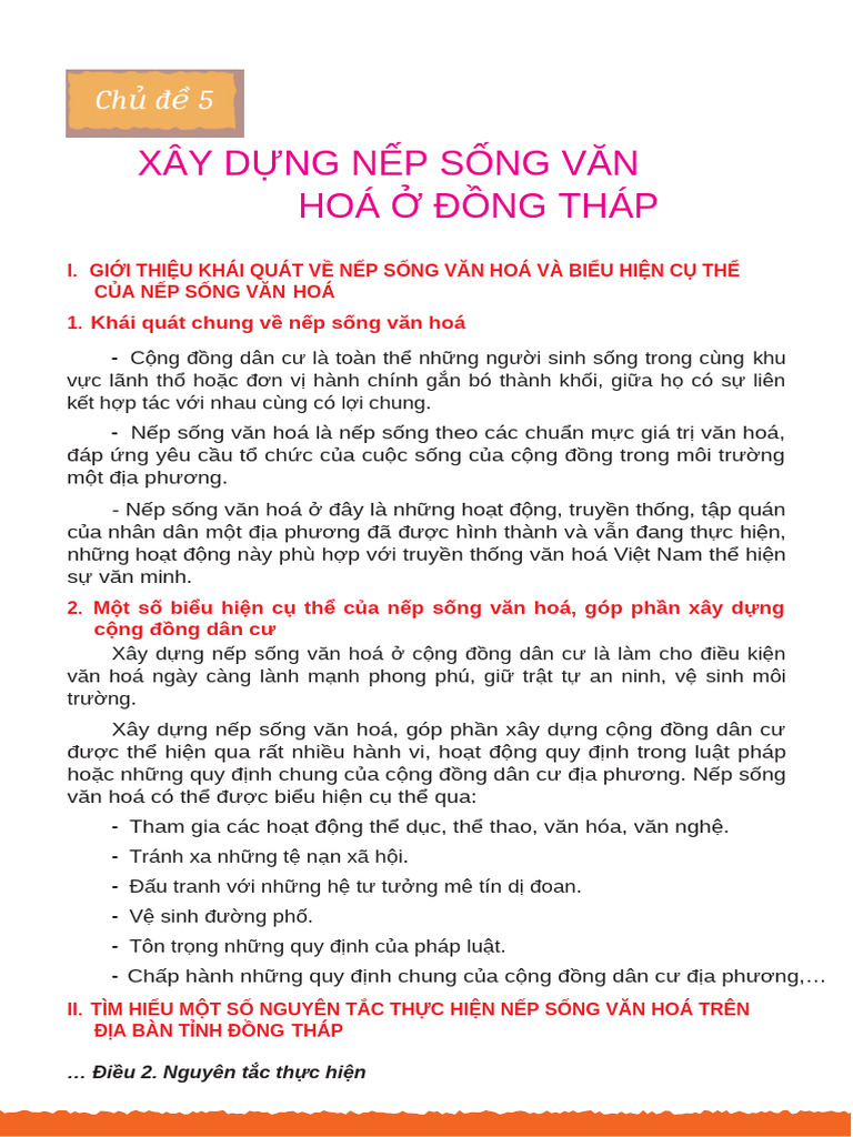 Chu de 5-Xay dung nep song van hoa | PDF