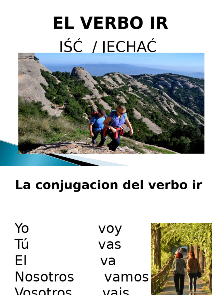 El Verbo Ir | PDF