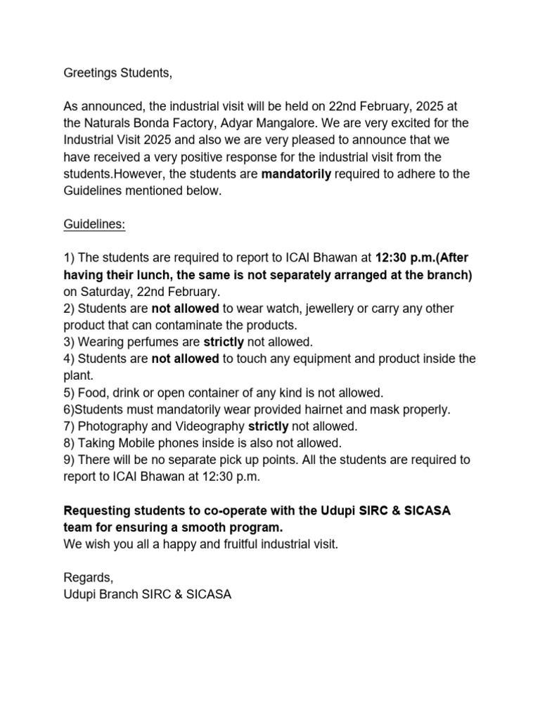 Guidelines | PDF