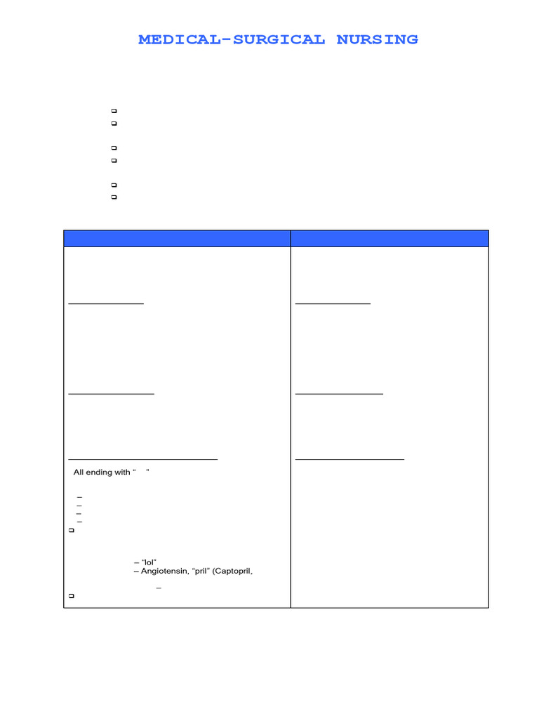 nursing reviewer 9.coy | PDF | Stroke | Embolism