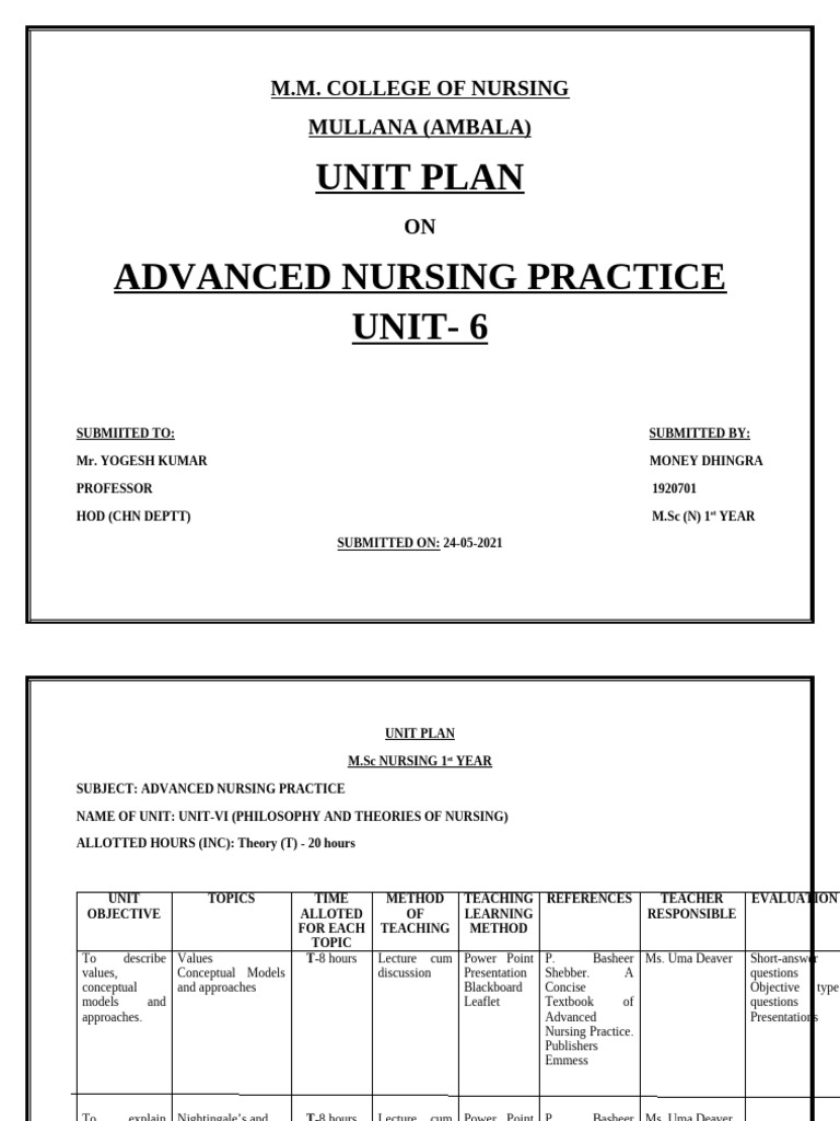 unit plan (1) | PDF | Liberal Arts Education