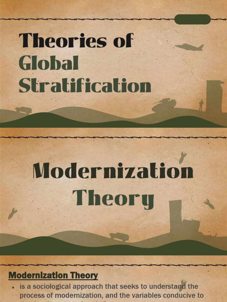 Theories of Global Stratification | PDF | World Systems Theory ...