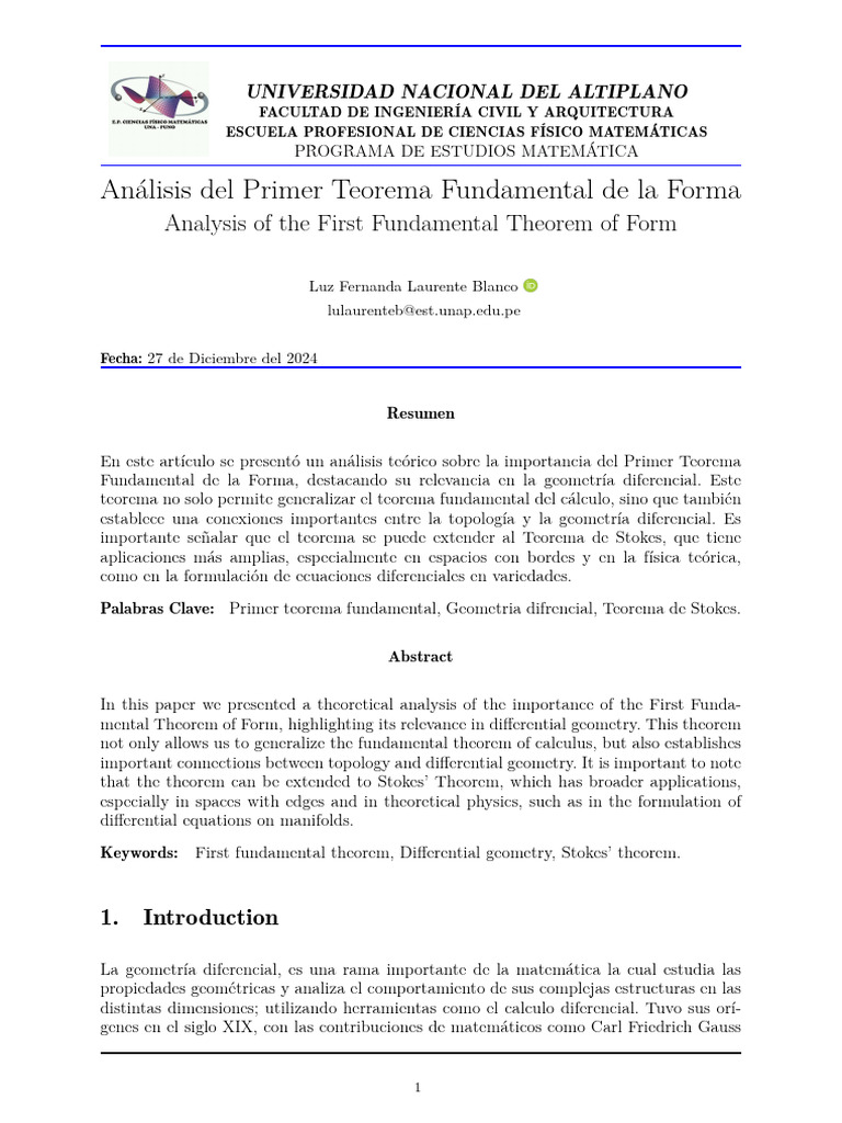 Álgebra lineal | PDF | Colector | Integral