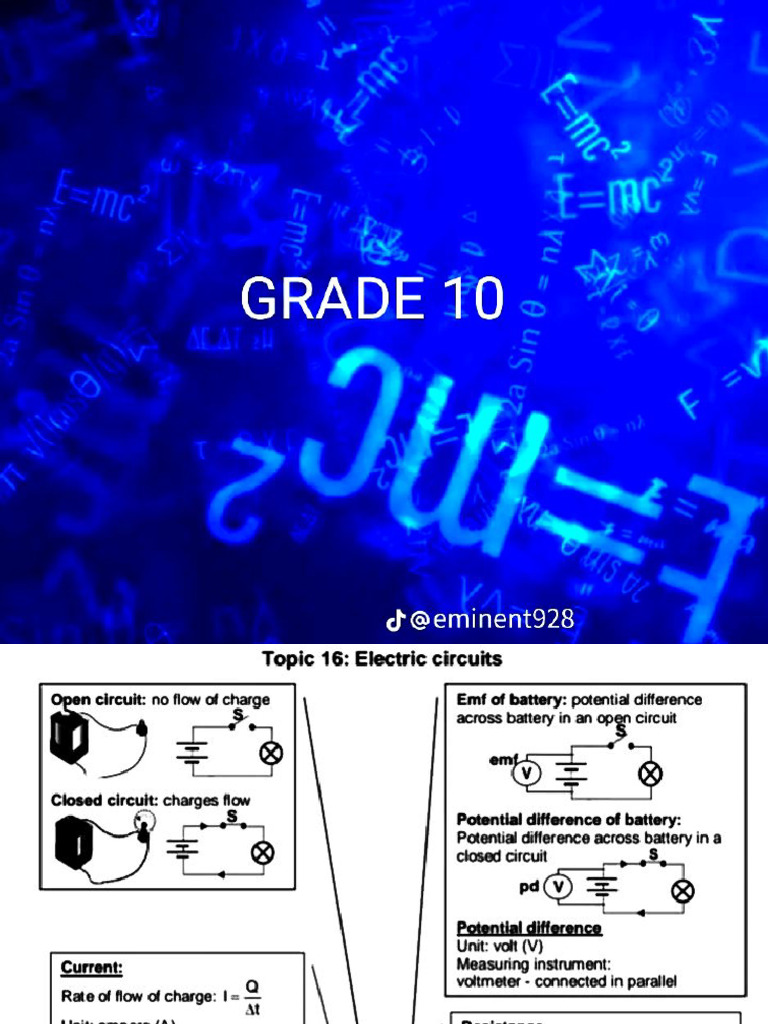 physics grade 10 | PDF