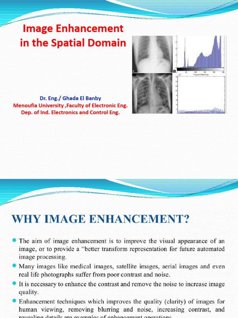 Image Enhancement Part A | PDF | Digital Signal Processing | Imaging